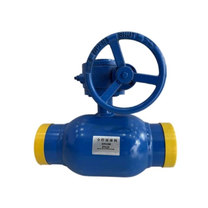 Fully Welded Ball Valve BW End Gear Box Operation - Oss Valve