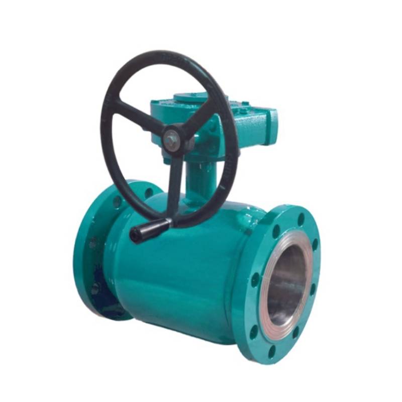 Fully Welded Flange Ball Valve Gear Box Operation - Oss Valve
